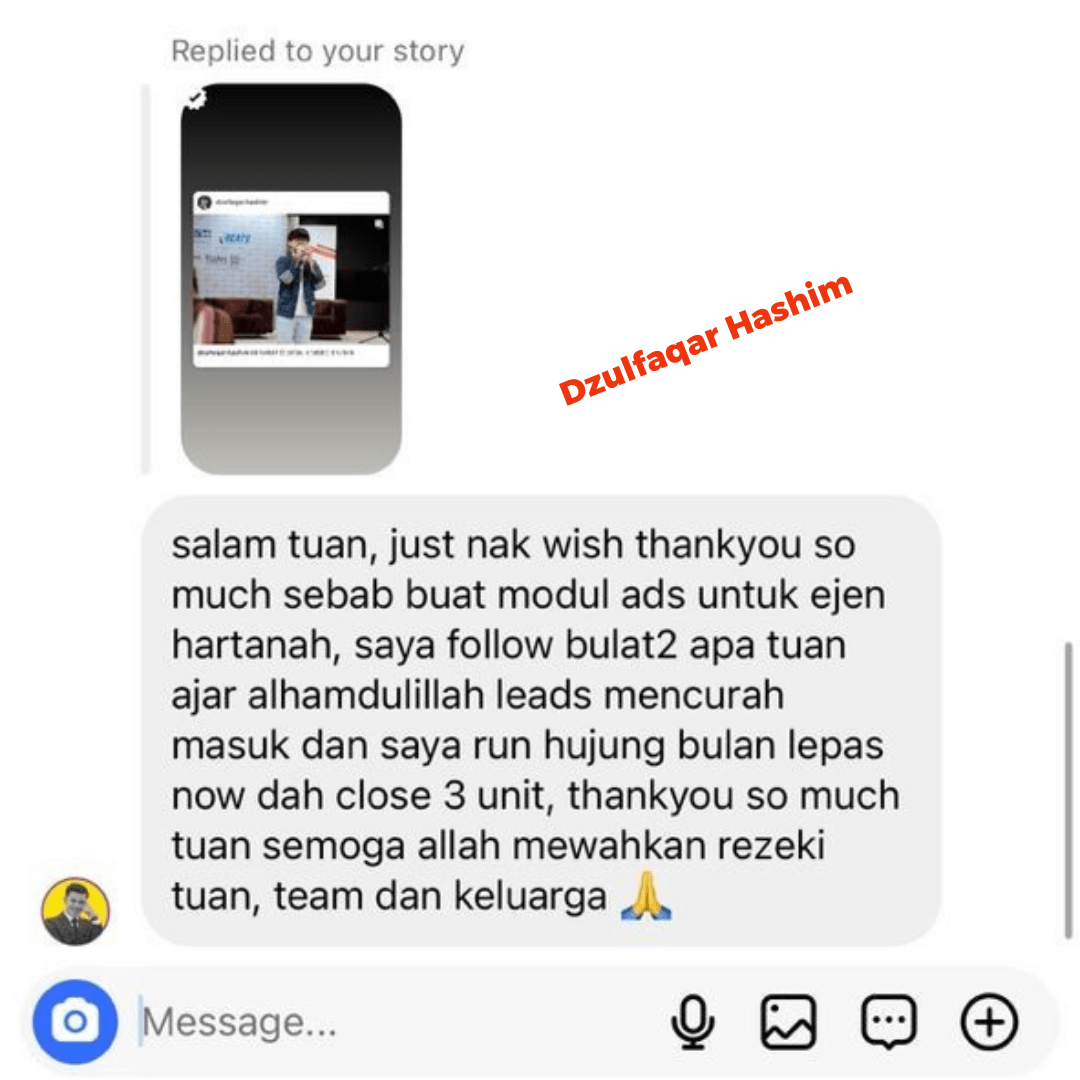 Panduan Jual Rumah Guna Facebook Ads Cikgu Dzulfaqar Hashim - KDigital - Kerabat Digital Sdn Bhd
